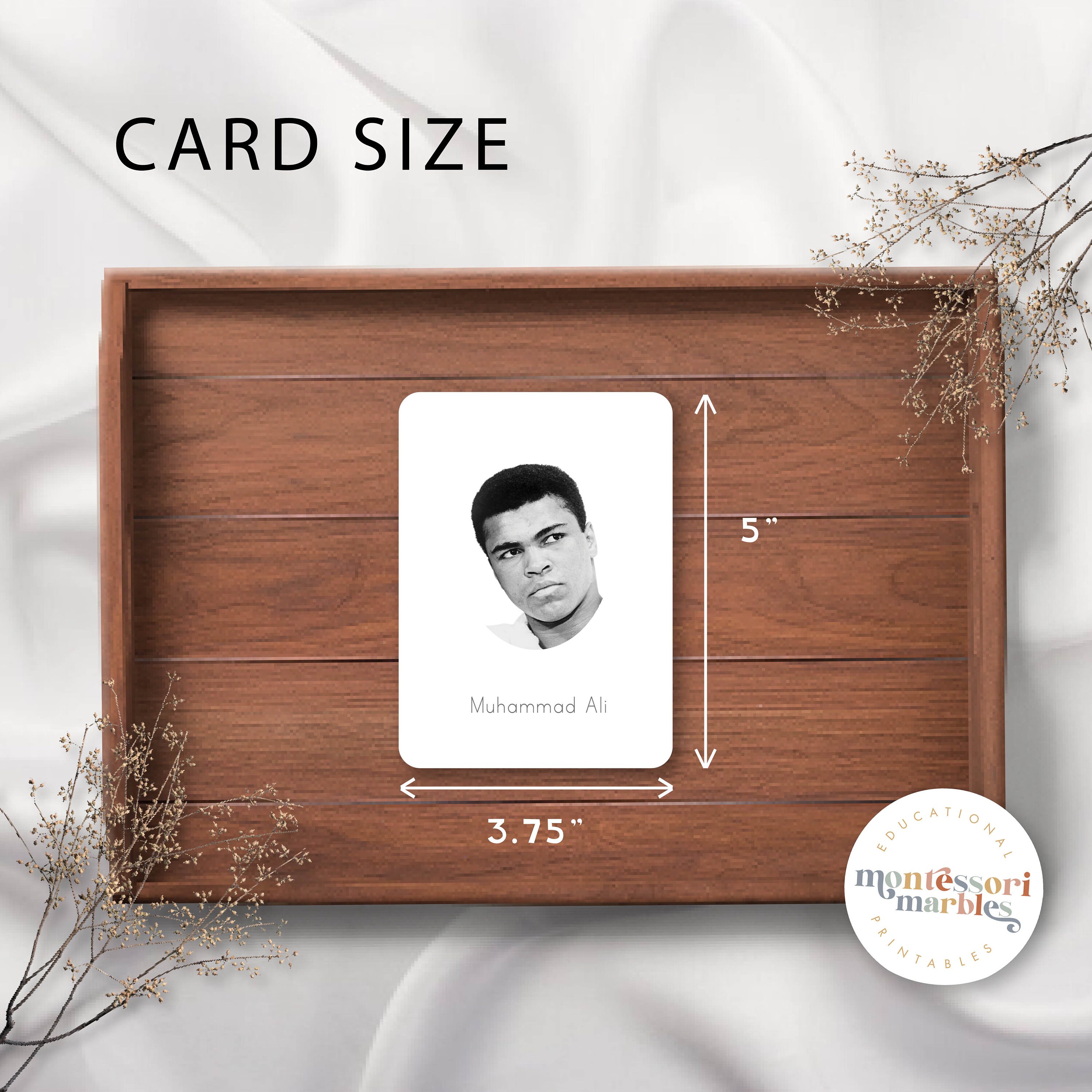 Famous African Americans Flash Cards | Black History | Educational ...