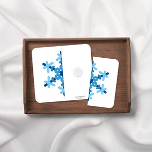 WINTER Complete the Snowflakes Symmetry Puzzles Montessori Inspired ...