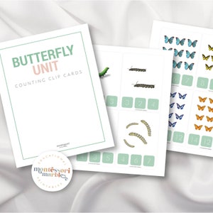 BUTTERFLY Counting 1 to 20 | Kindergarten Math | Learn to Count ...