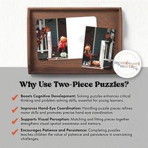 HALLOWEEN Montessori Picture Matching Activity, Toddlers Matching Game ...