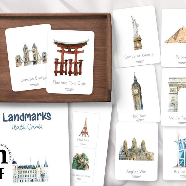 Famous Landmarks - Etsy