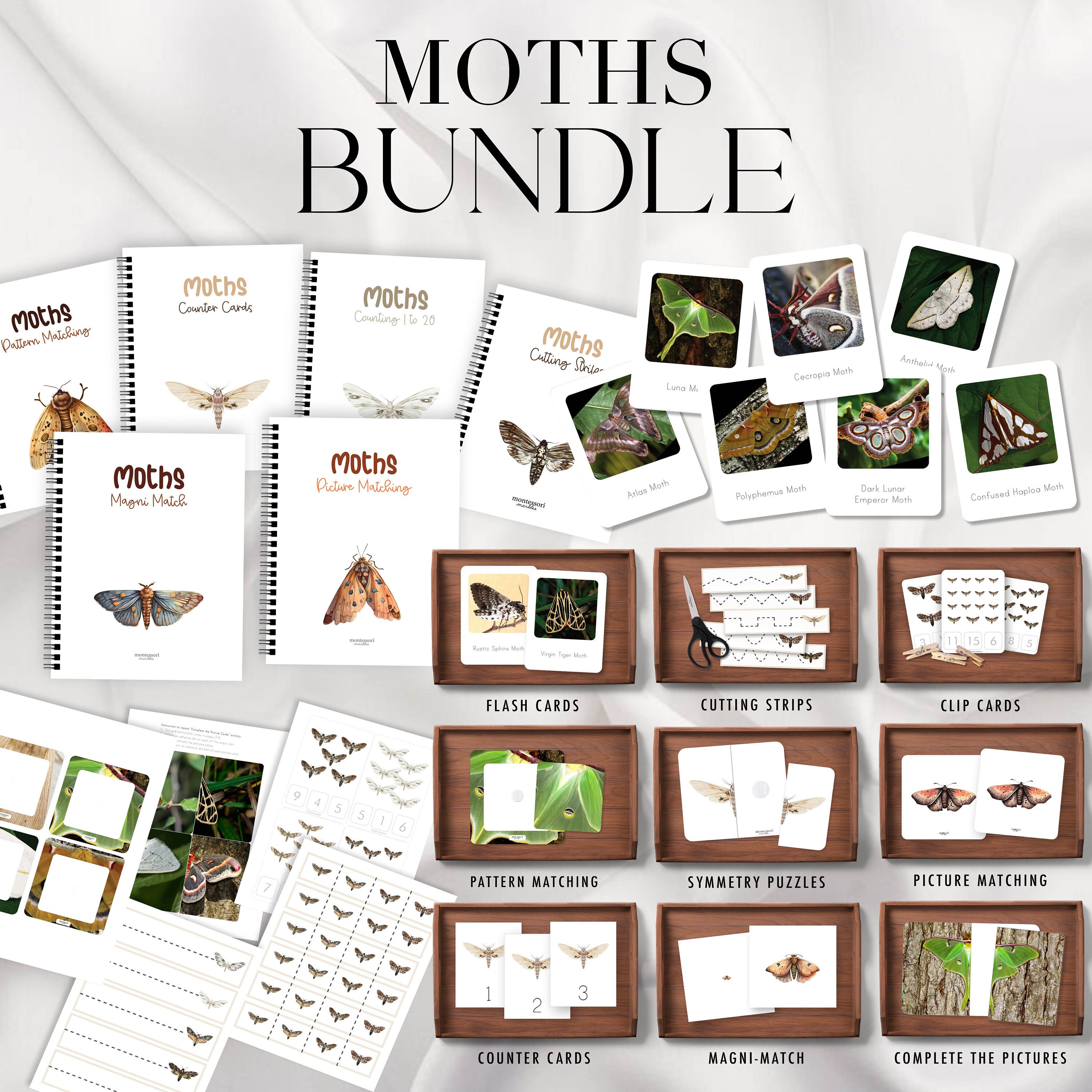 MOTHS Activity Bundle Montessori Inspired Resources - Etsy
