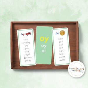 MONTESSORI GREEN SERIES Phonogram Word Lists | Emerging Readers ...