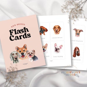 DOGS Flash Cards, Types of Dogs, Dog Breeds, Baby Flash Cards ...