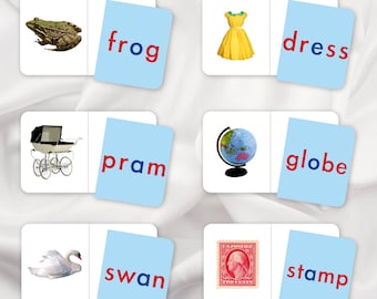 Montessori Blue Series Readers Set 1 decodable Phonetic - Etsy