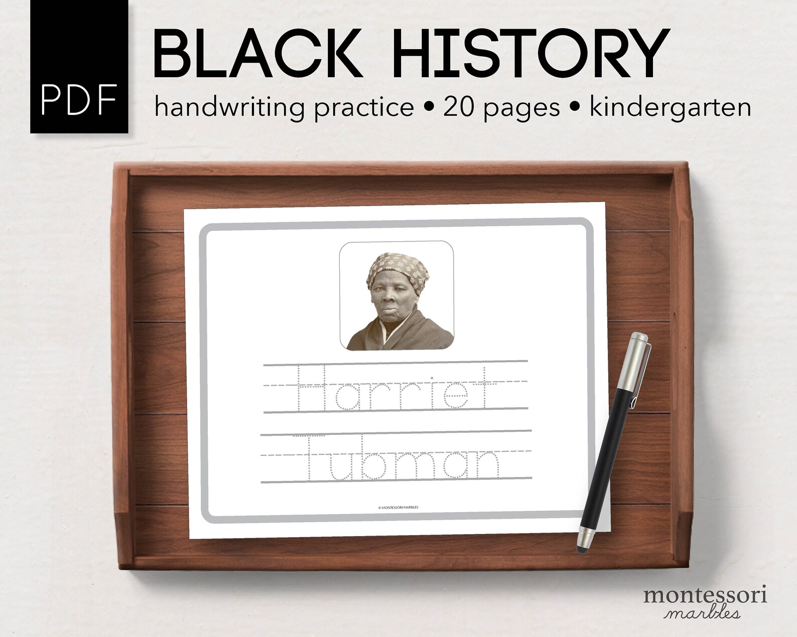 BLACK HISTORY MONTH Tracing Names of Famous African Americans | Etsy