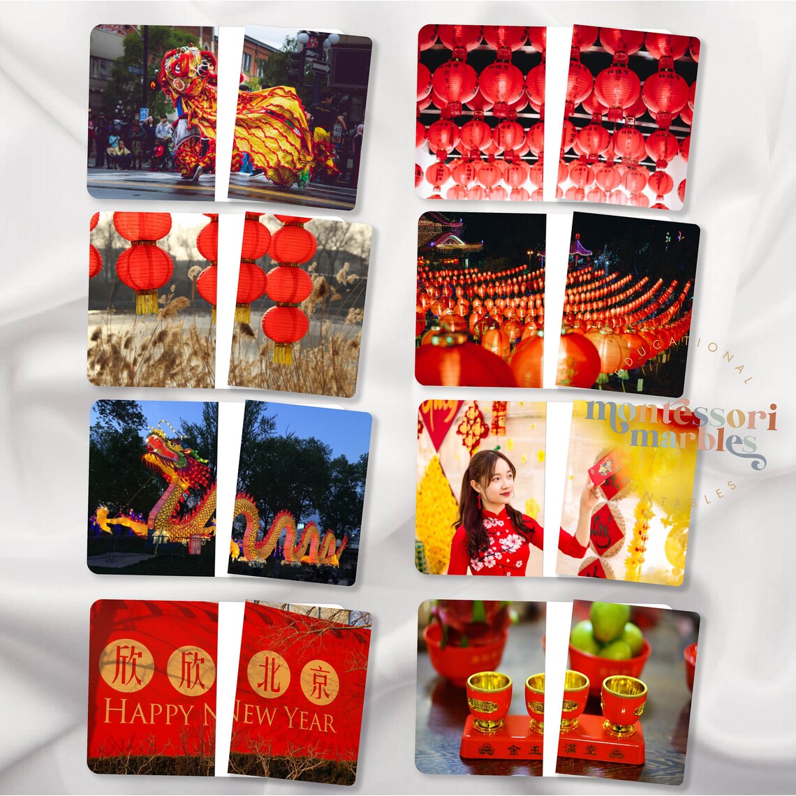 Lunar New Year Complete the Pictures Puzzle | Montessori Cultural ...