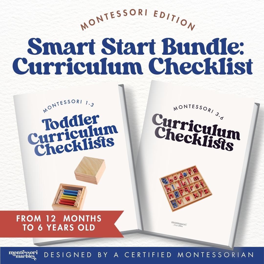 Complete Montessori Curriculum Ages 1-6 | Full-year Homeschool Planner ...