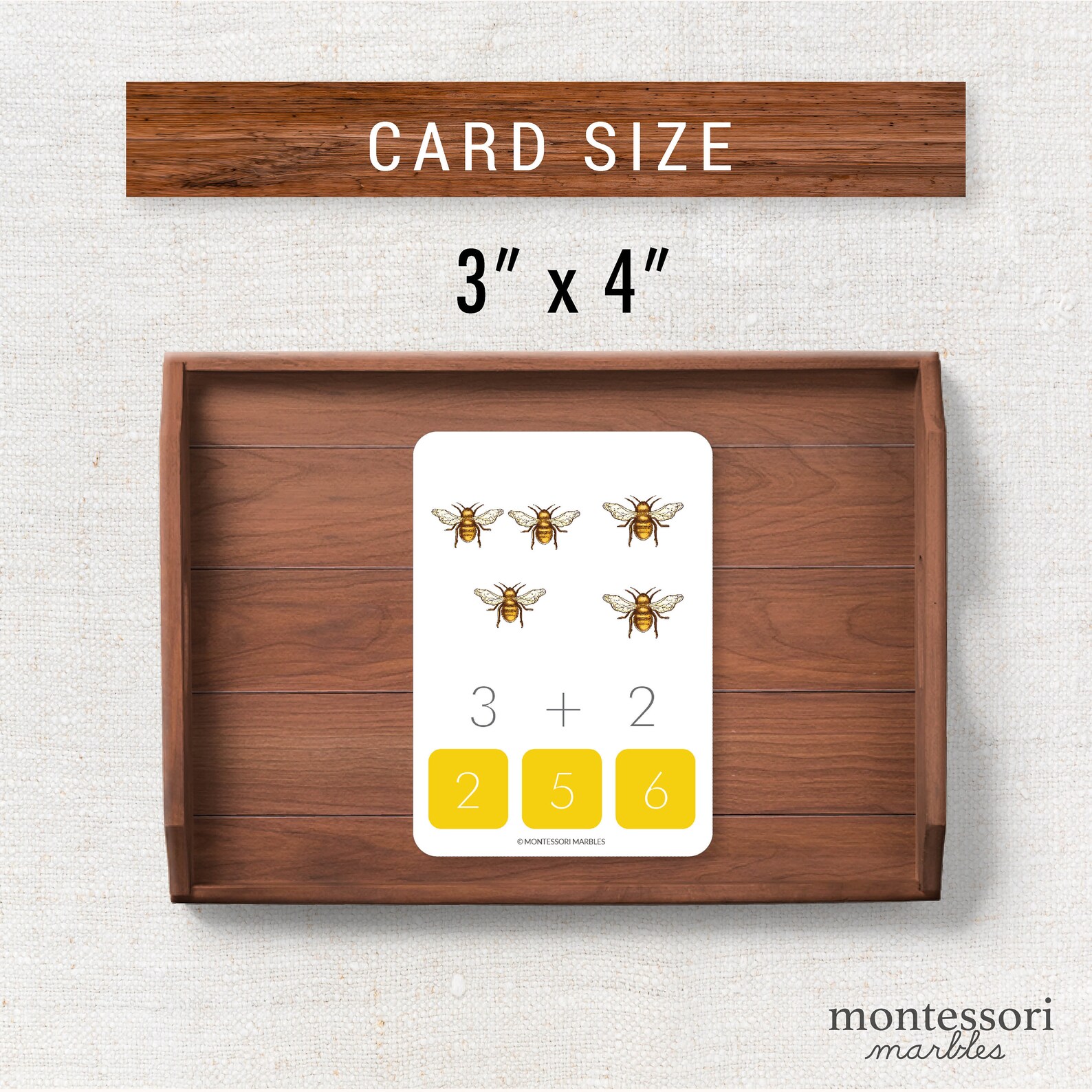 BEE UNIT Addition Clip Cards Simple Addition for - Etsy