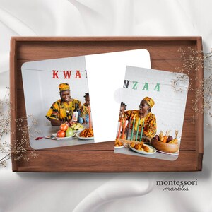 KWANZAA Montessori Picture Matching Activity, Toddlers Matching Game ...