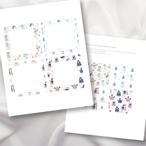 WINTER SNOWMAN Pattern Matching Puzzle Activity | Montessori Inspired ...