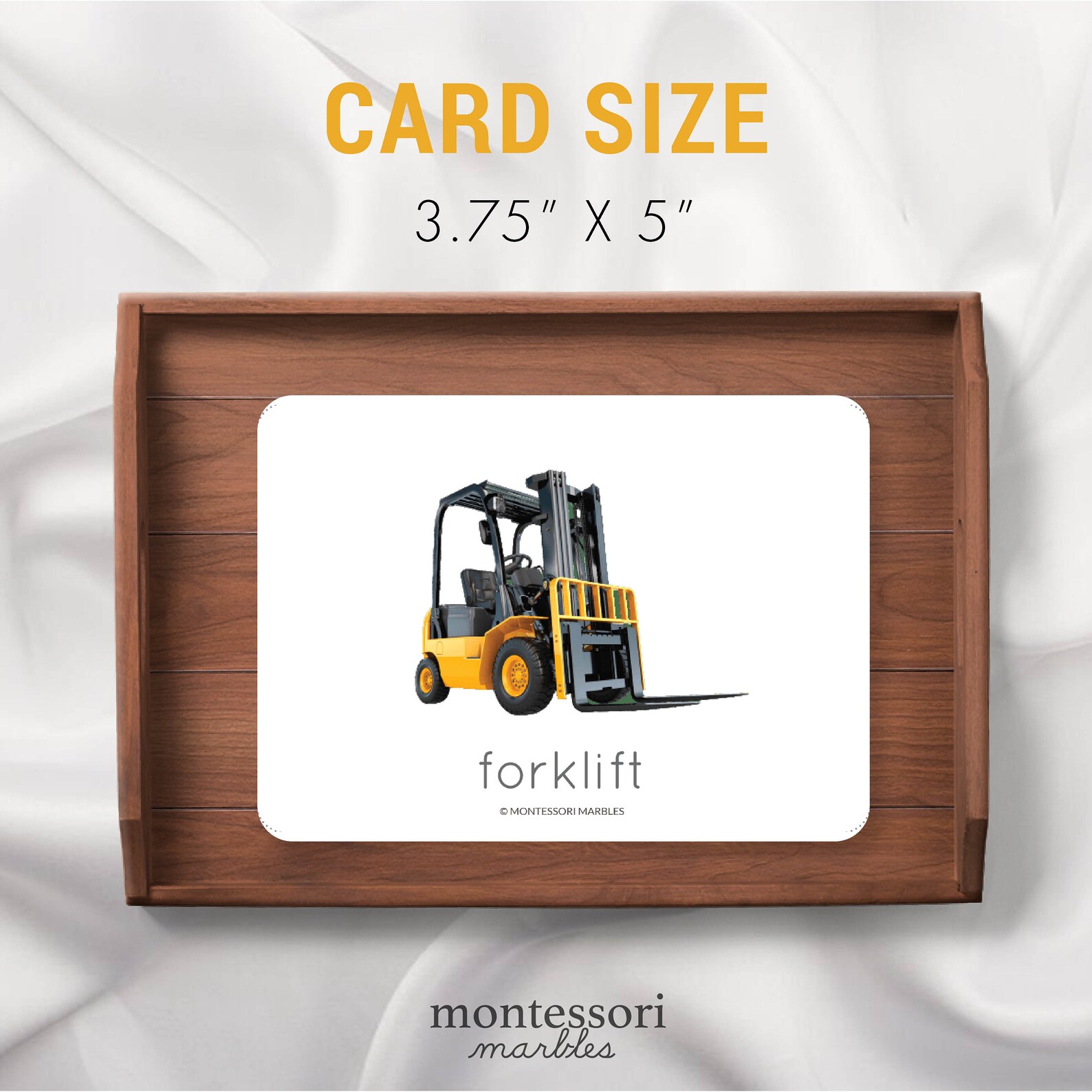 LARGE VEHICLES Flash Cards Construction Vehicles and Big - Etsy