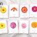 SPRING FLOWERS Flash Cards Montessori Inspired Printable - Etsy