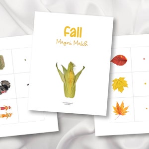 FALL BUNDLE Montessori Inspired Activities for Kindergarten - Etsy