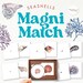 SEASHELLS Magnifying Matching Game Montessori at Home Using Magnifying ...