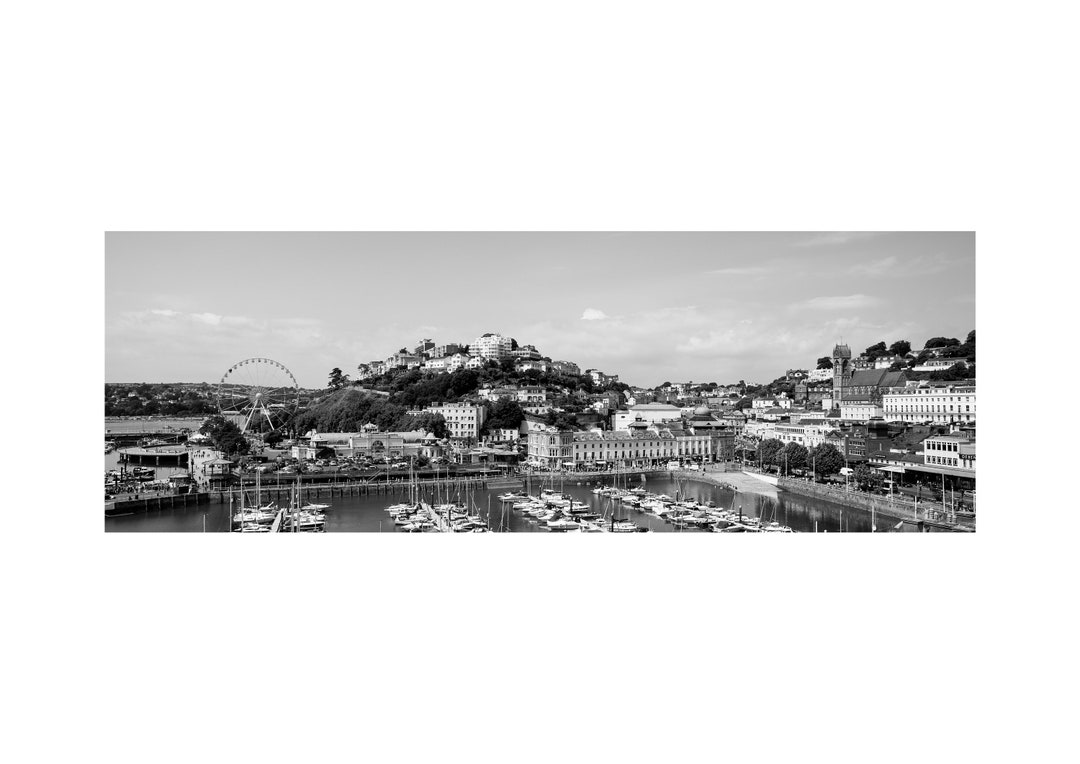 A3 Limited Edition Print of Torquay Harbour - Etsy