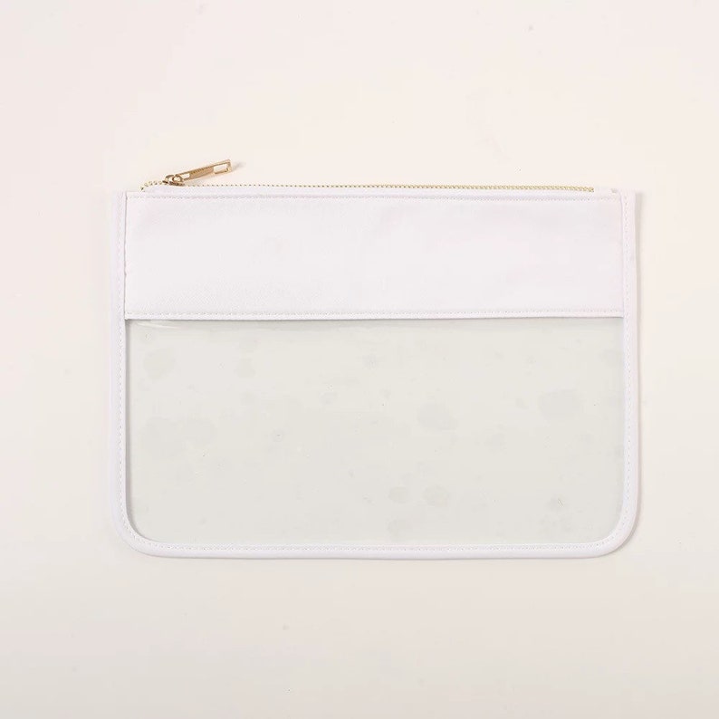 Clear Pouch Great for Personalization - Etsy
