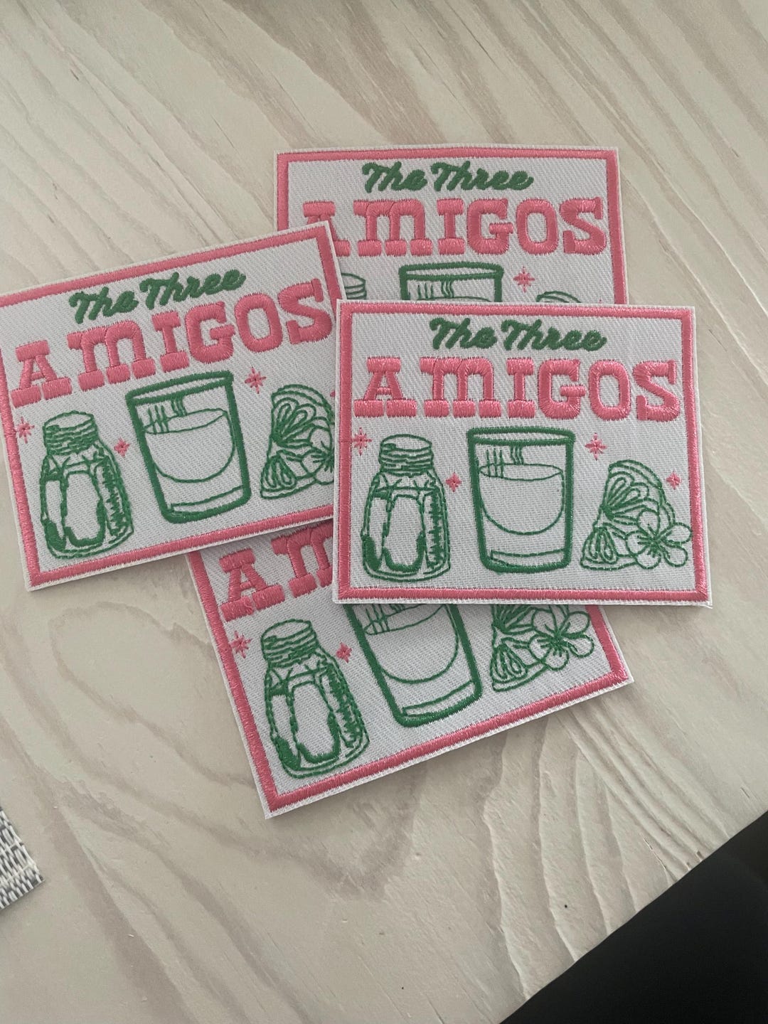 The Three Amigos Iron on Patch - Etsy