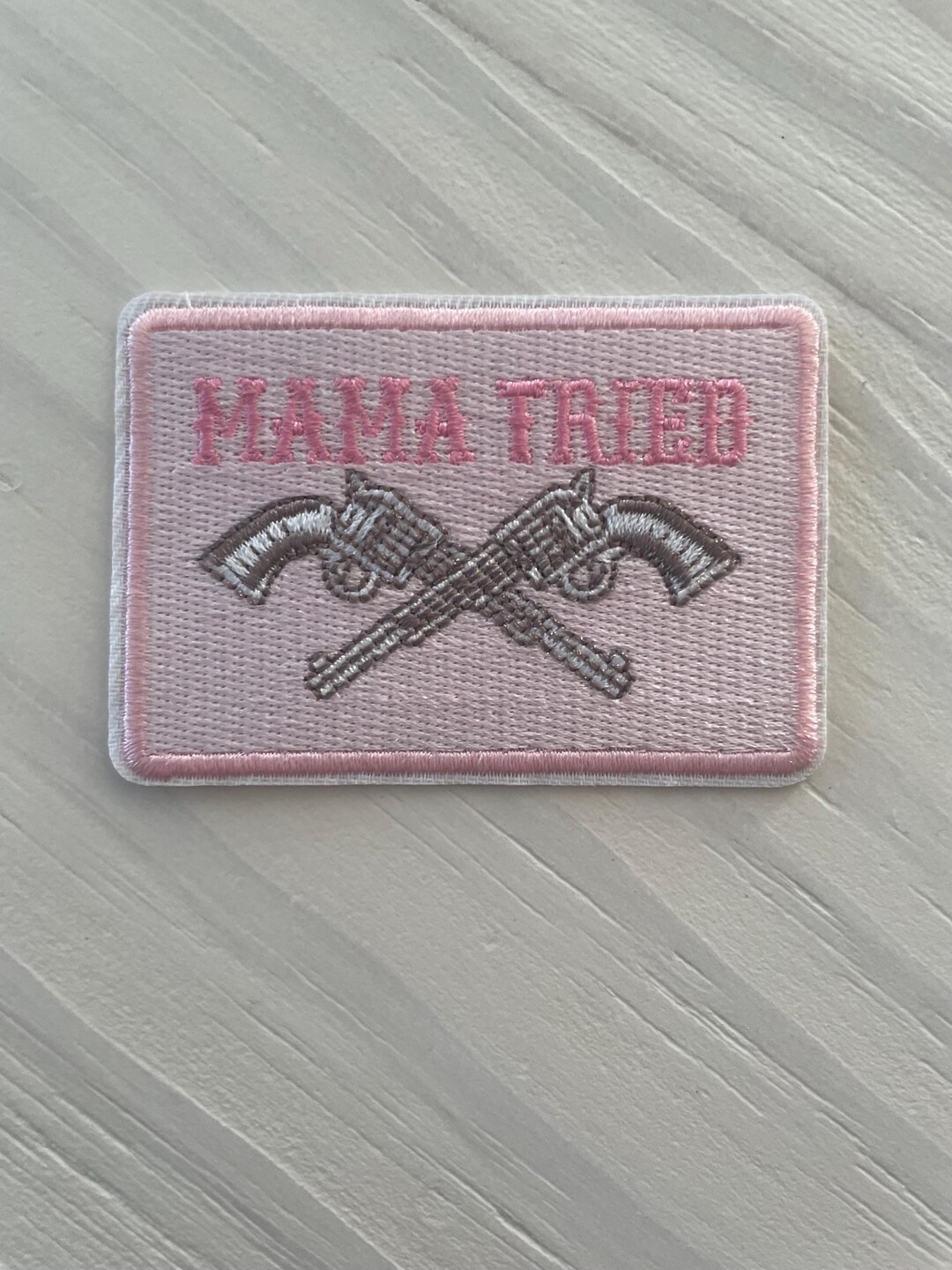 Mama Tried Iron on Patch - Etsy