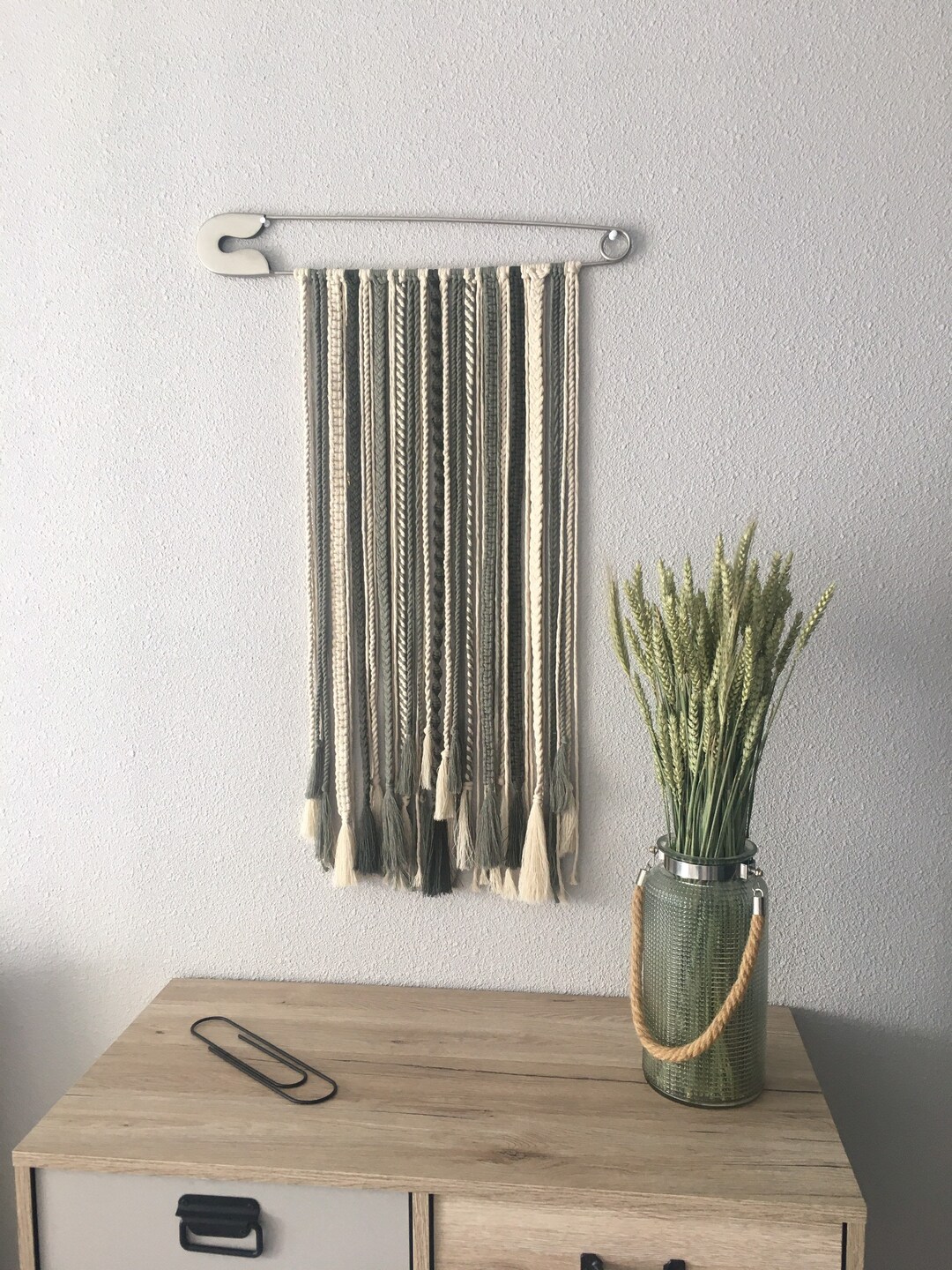 XXL Macramé Wall Hanging in Cotton Model HANA - Etsy