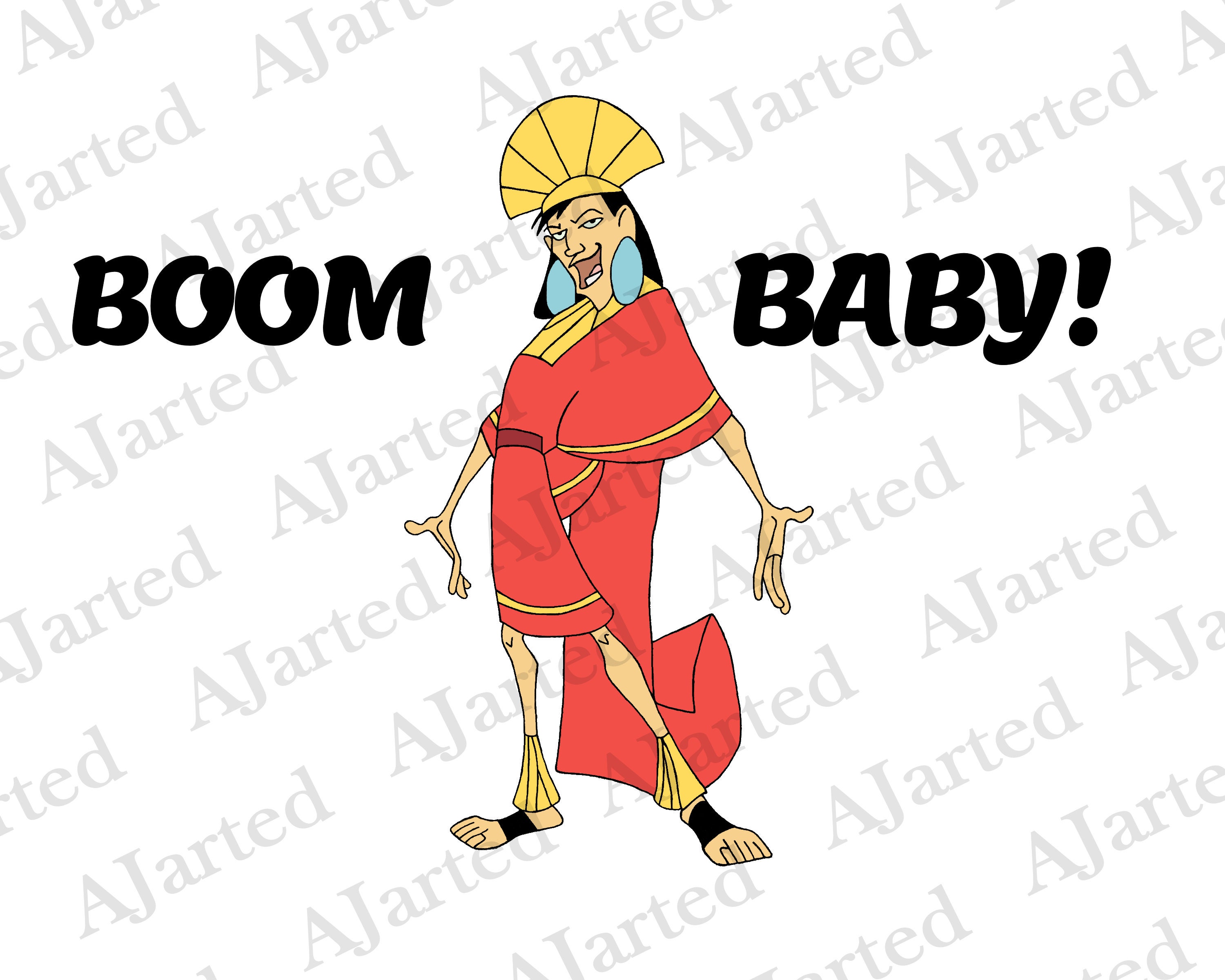 Emperor's New Groove Kuzco Boom Baby - Etsy