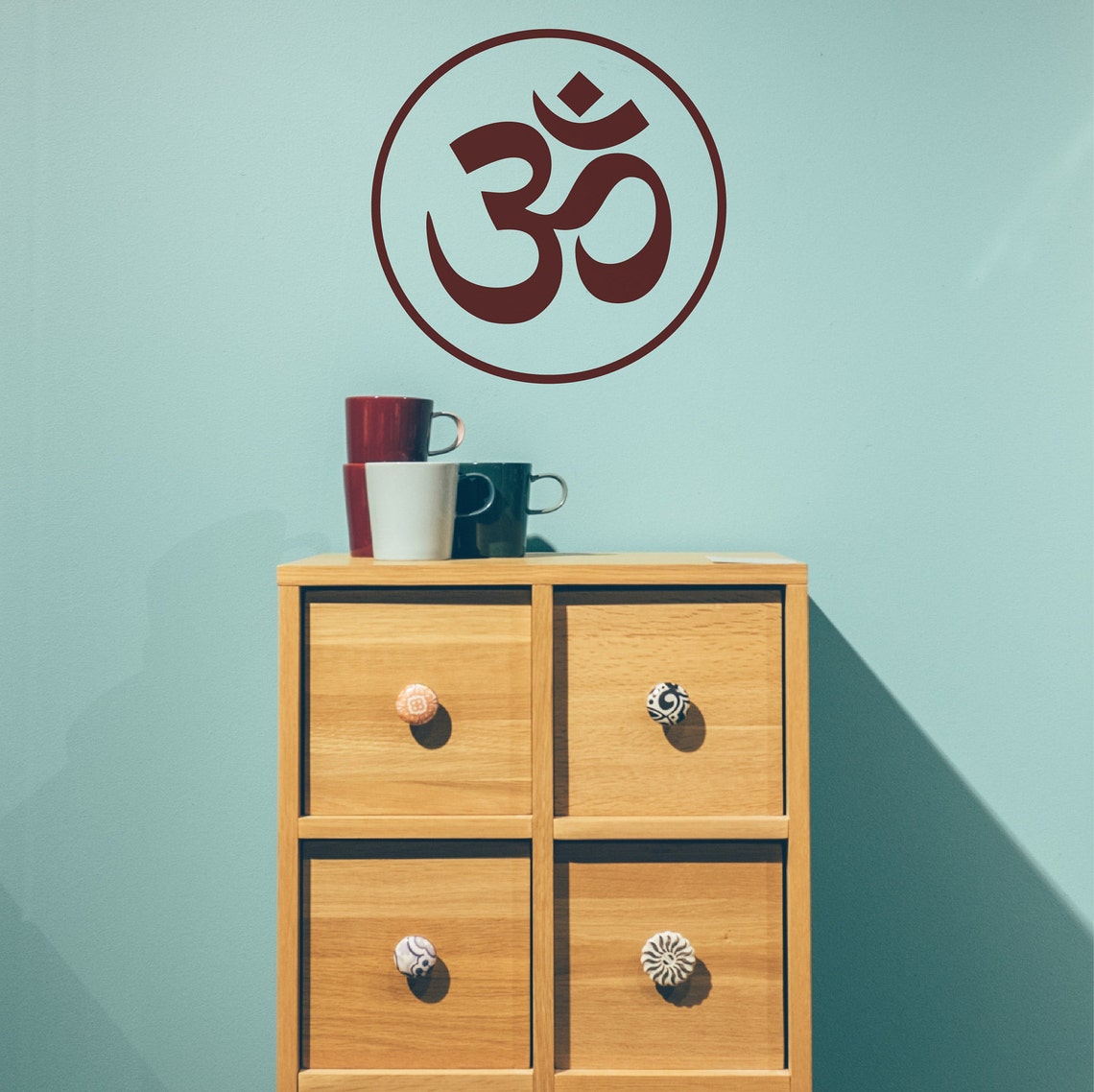 Om Vinyl Om Sticker Decal Yoga Om Symbol Car Decal OM Sticker Yeti ...