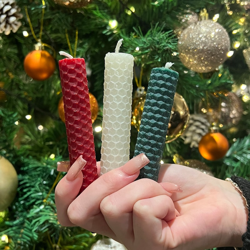 Ritual Yule Candles - Etsy UK