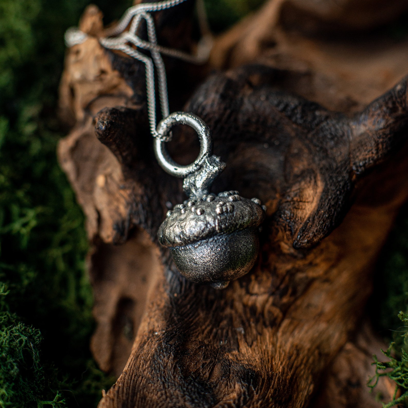 Natural Acorn in Copperacorn Pendantcopper Pendantgift for - Etsy