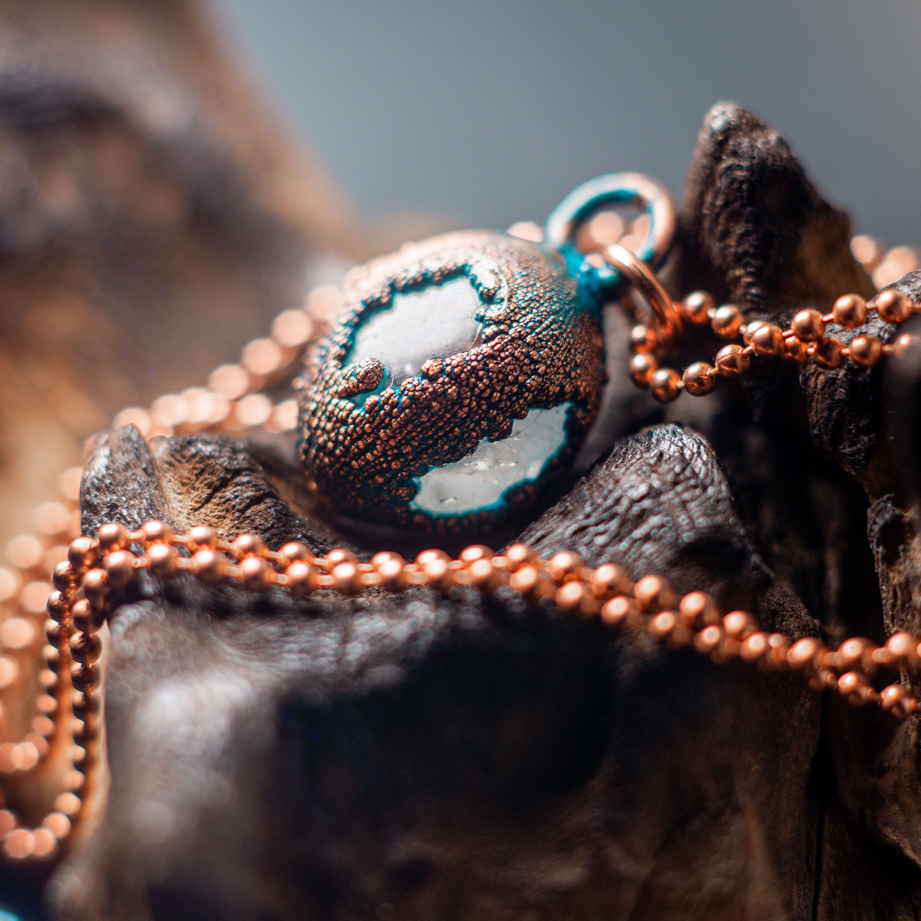 Copper Pendant Jewelry With Quartz Gift for Woman Jewelry - Etsy