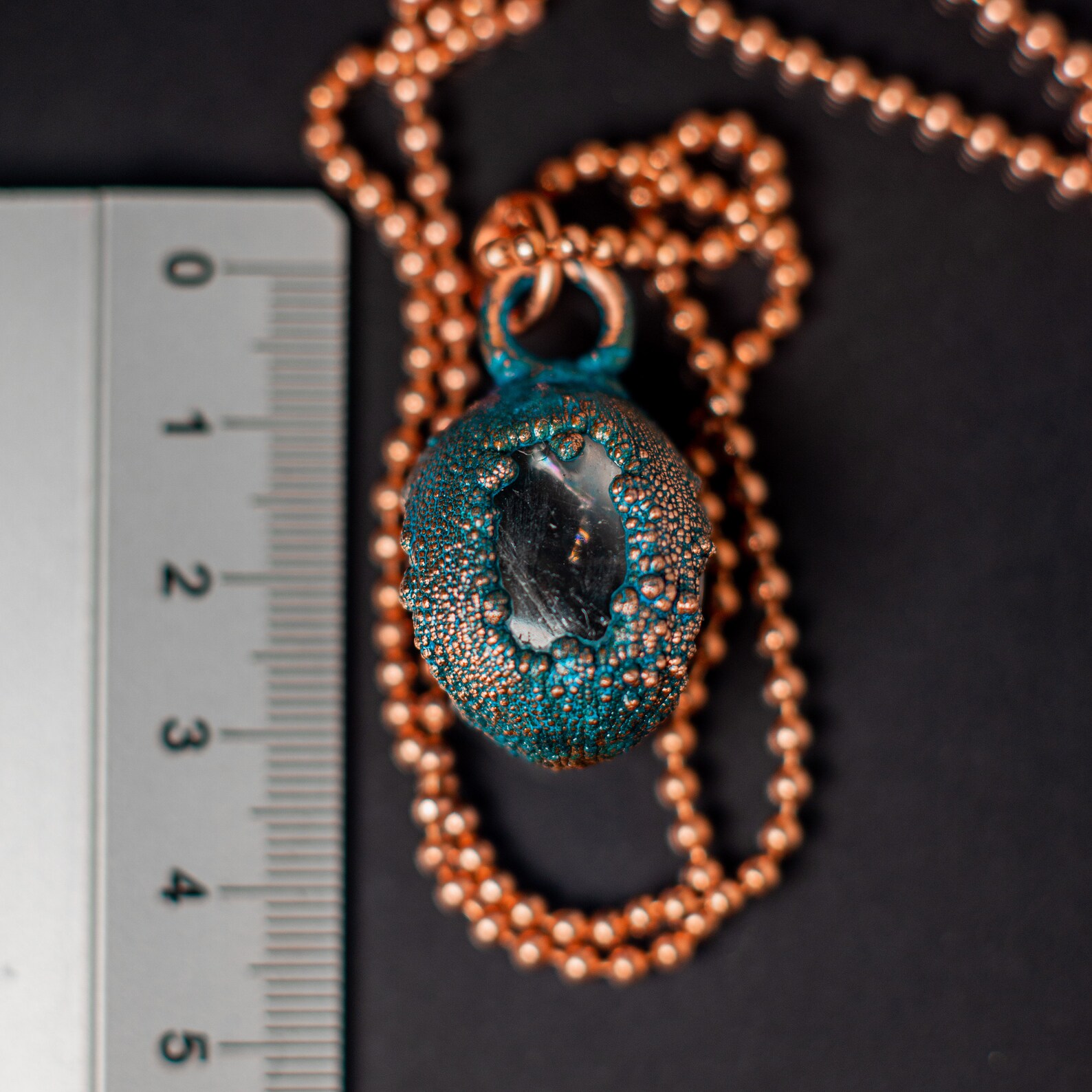 Copper Pendant Jewelry With Quartz Gift for Woman Jewelry - Etsy