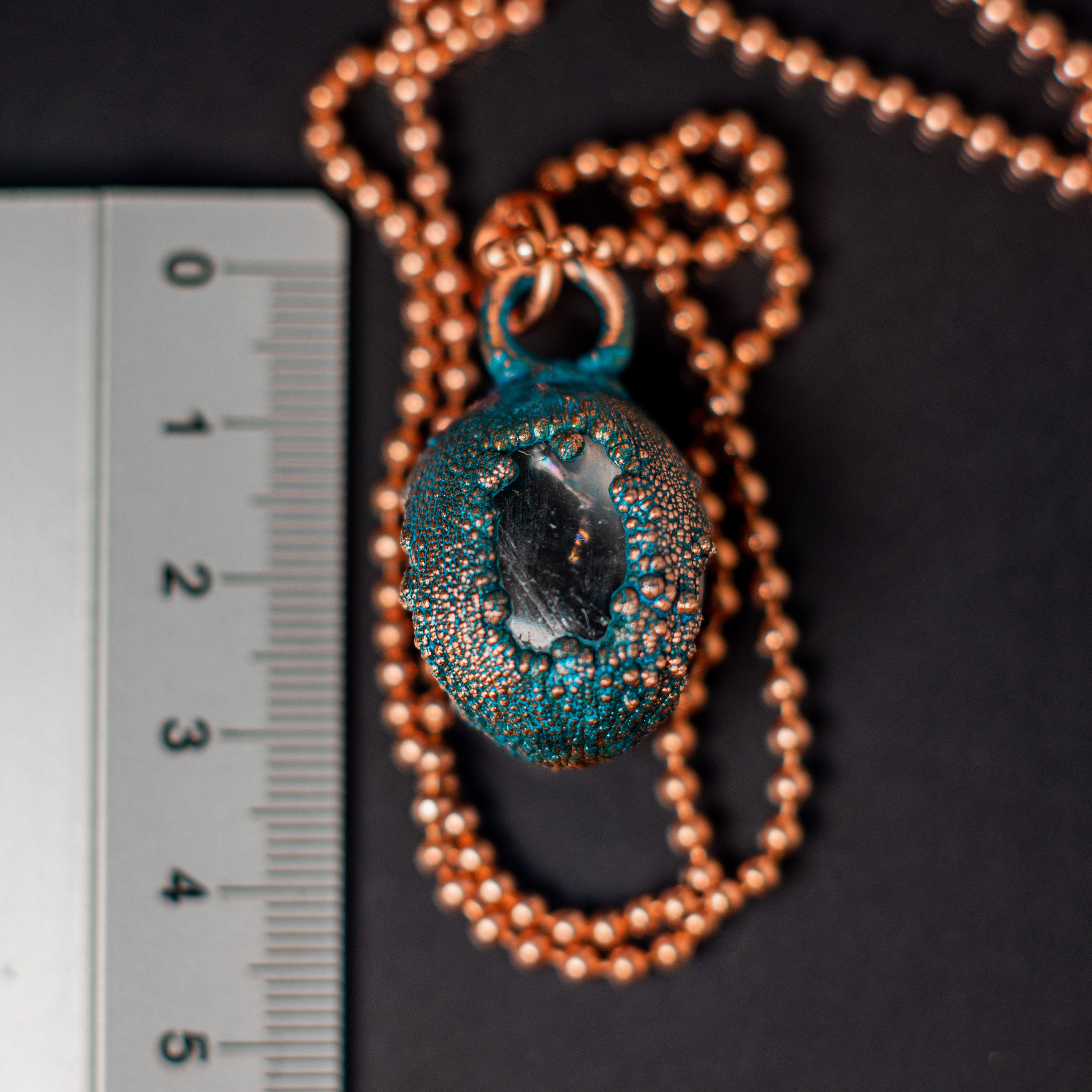 Copper Pendant Jewelry With Quartz Gift for Woman Jewelry - Etsy