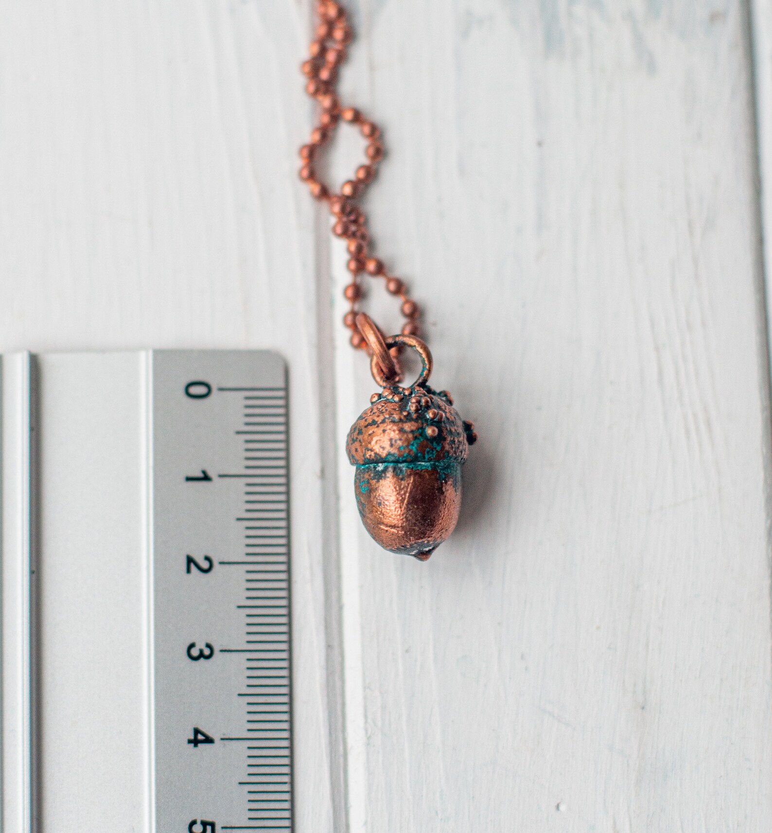 Natural Acorn in Copper,acorn Pendant,copper Pendant,gift for Her ...