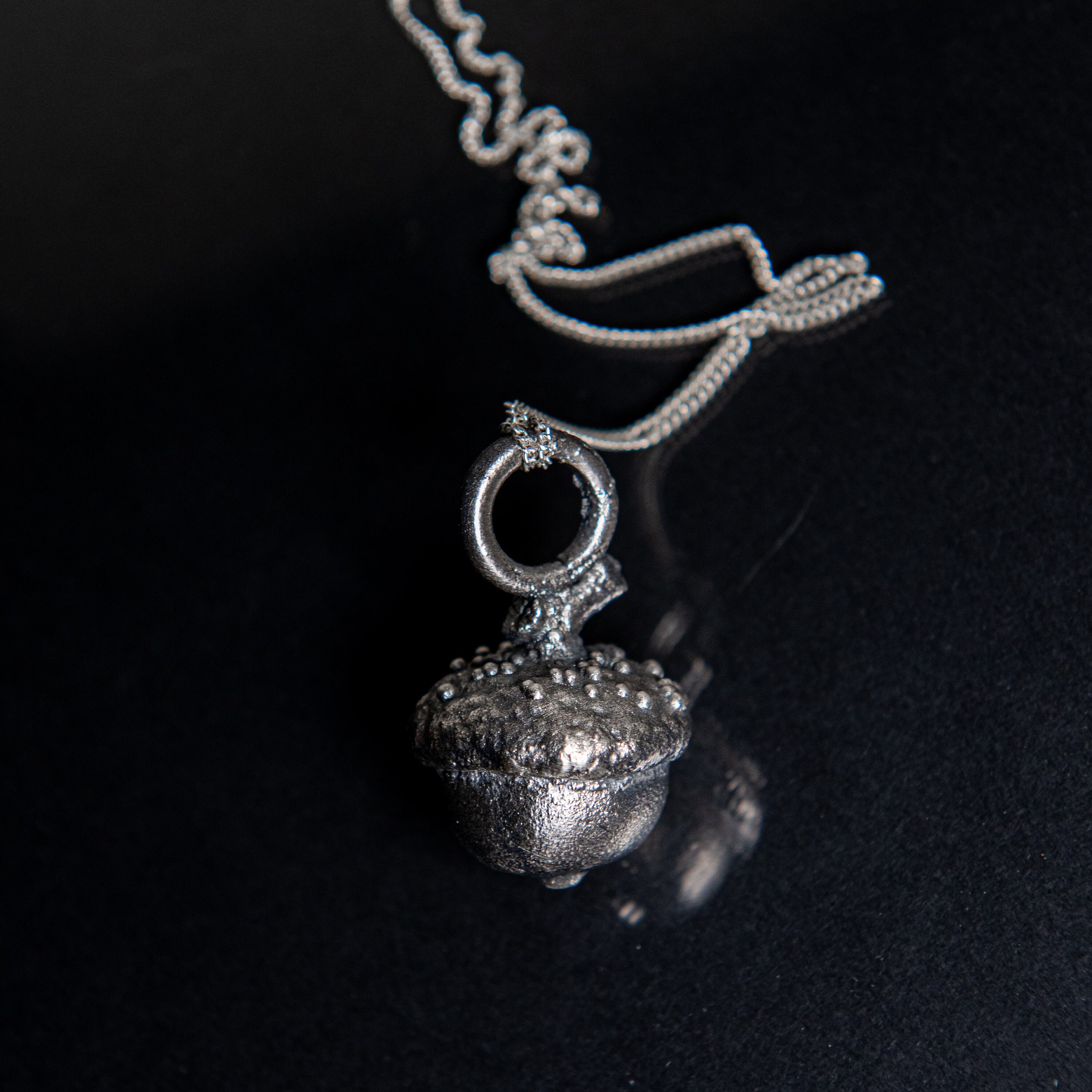 Natural acorn in copperacorn pendantcopper pendantgift for | Etsy