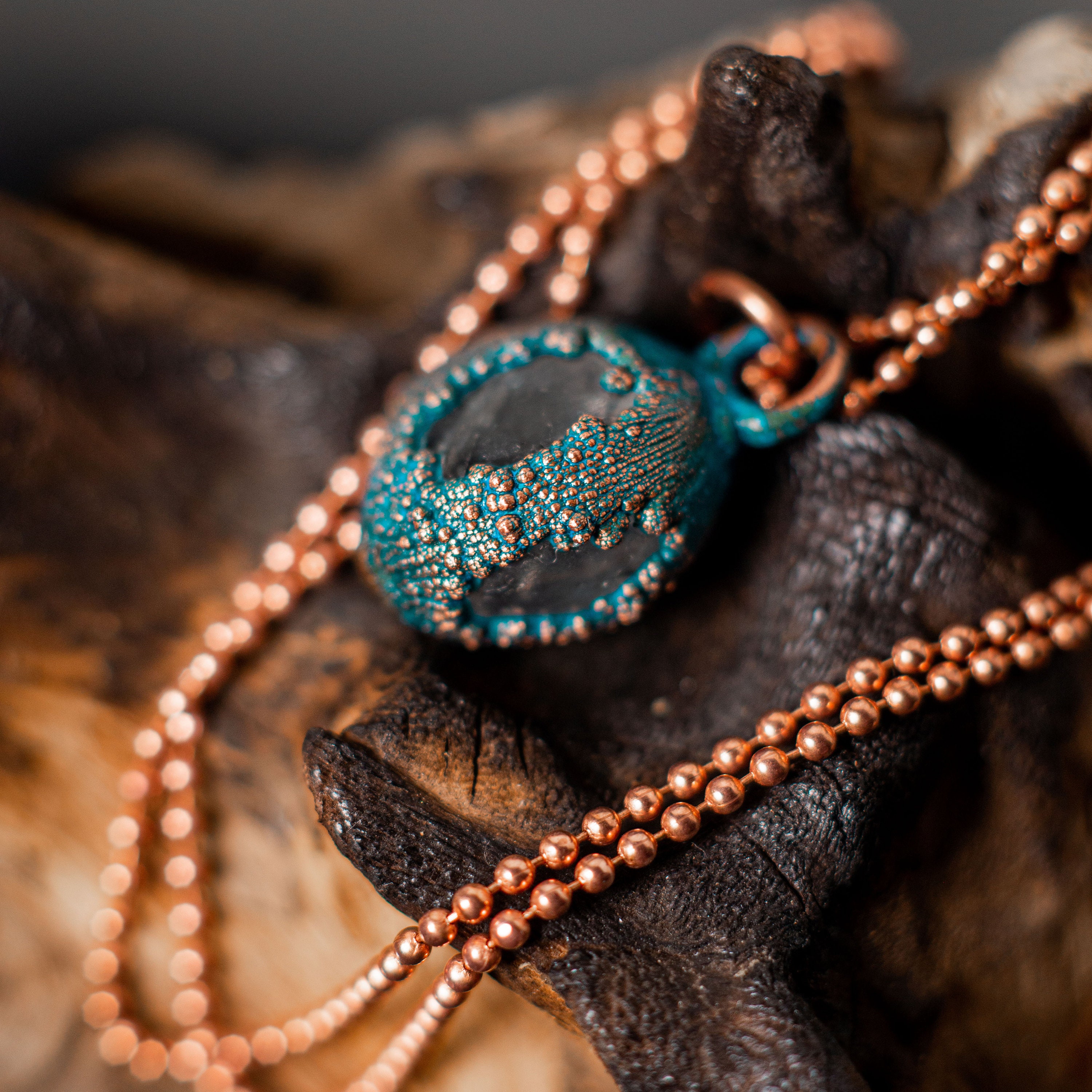 Copper Pendant Jewelry With Quartz Gift for Woman Jewelry - Etsy