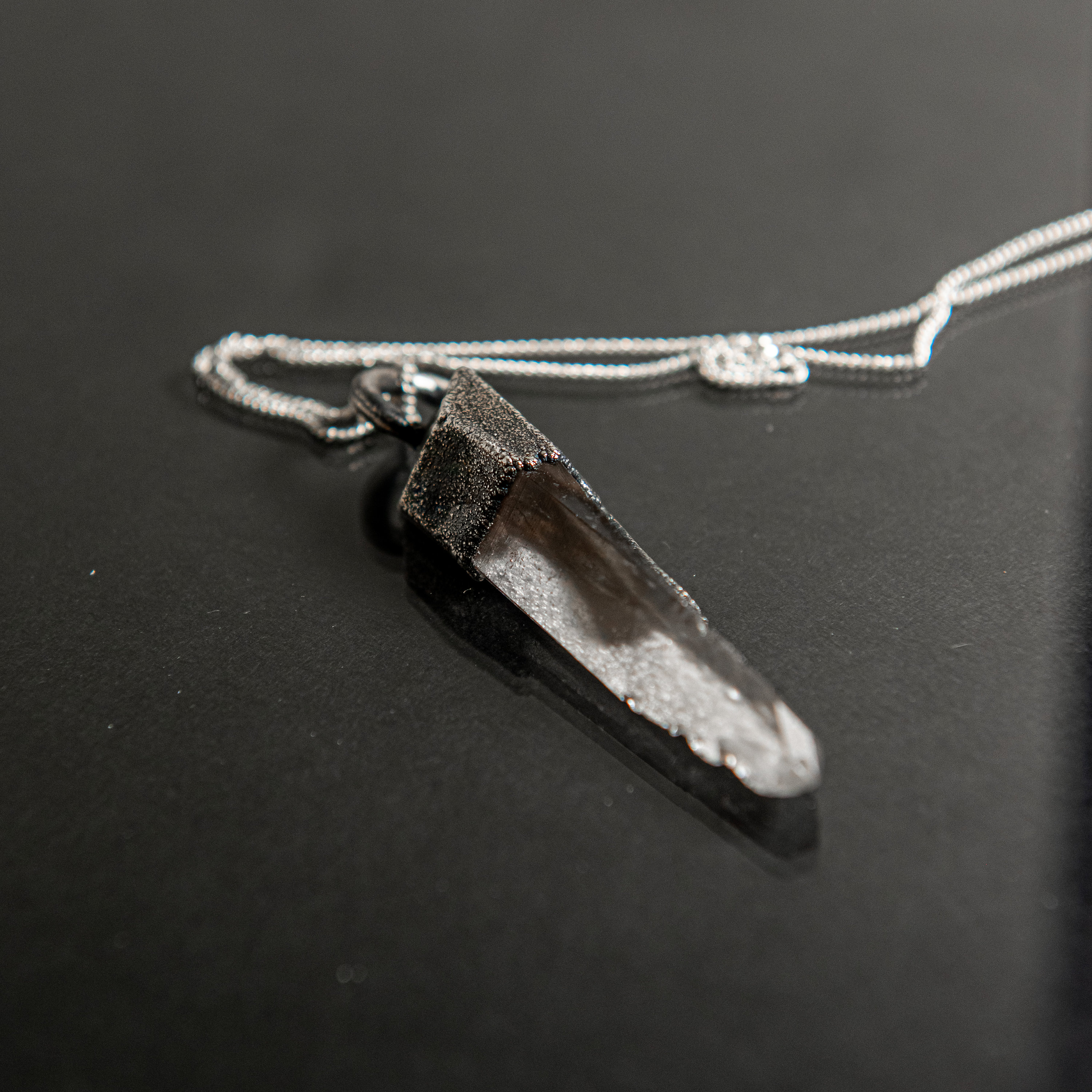 Silver pendant jewelry with quartzgift for womanSilver | Etsy