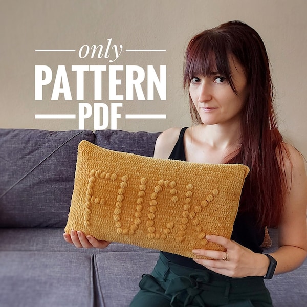 Crochet Pillow - Etsy