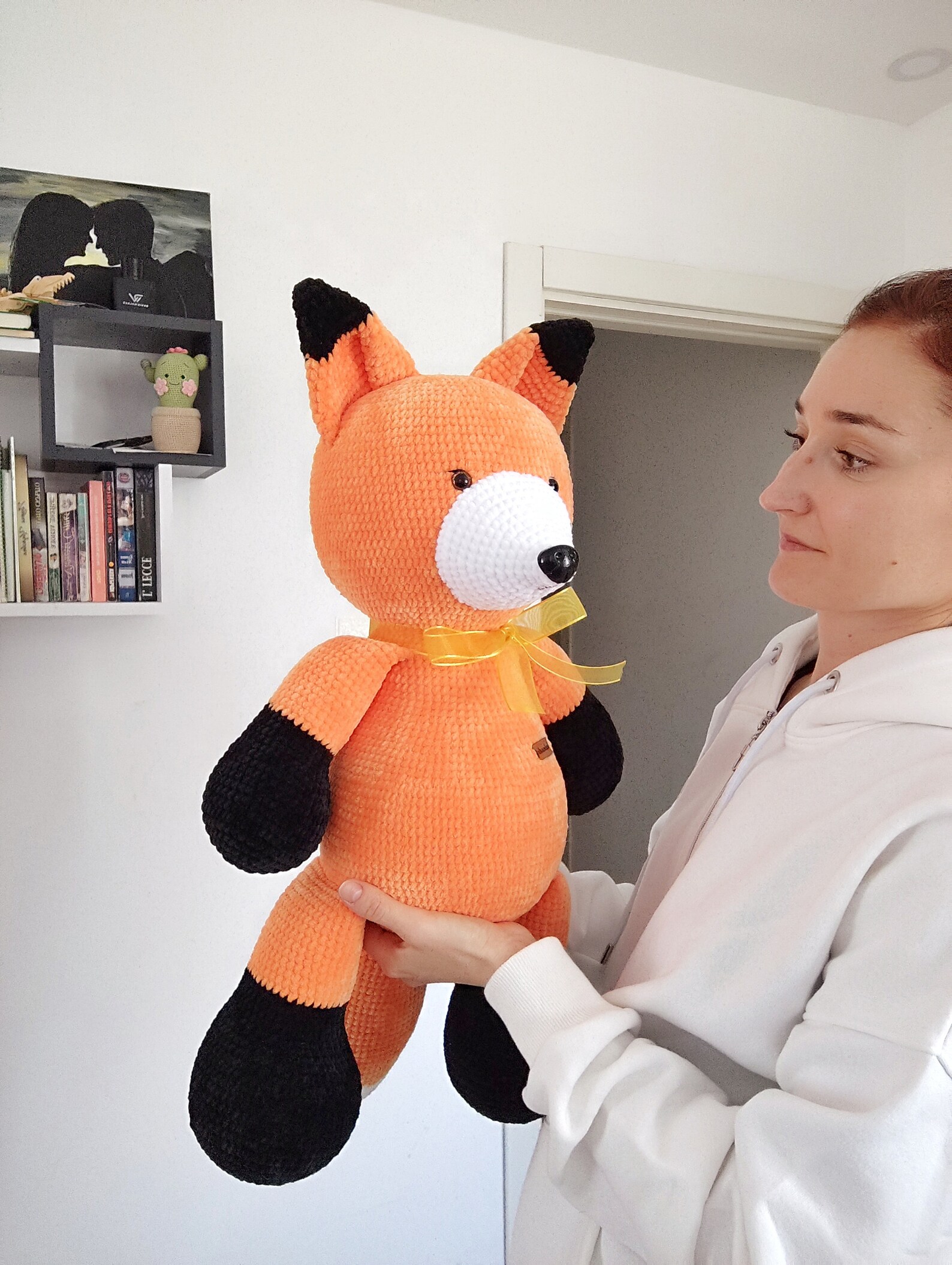 Plush Big Red Fox Crochet Pattern: Amigurumi Toy (PDF Pattern) - Etsy