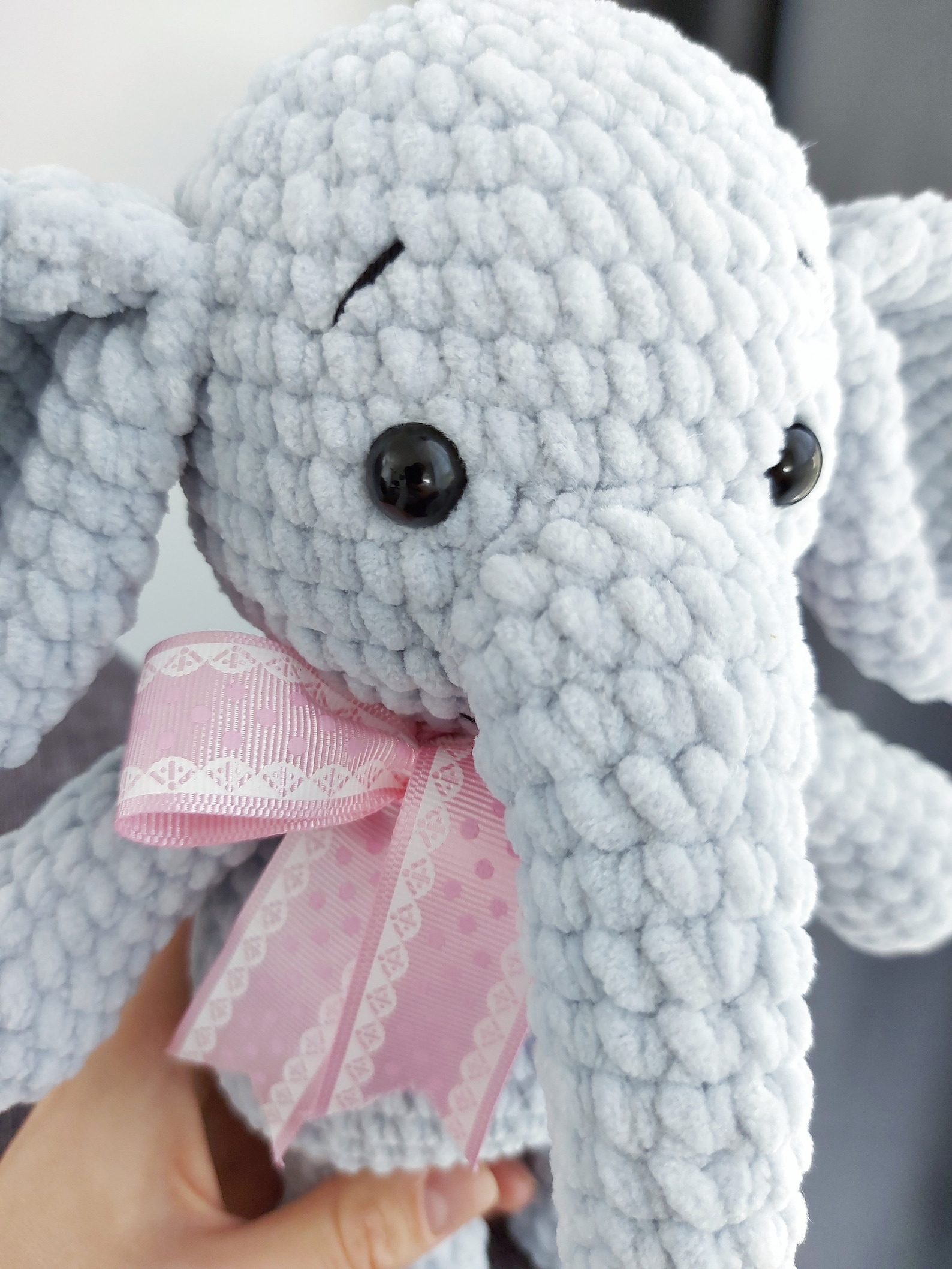 Plushie Toy Elephant Crochet Pattern Elephant Pattern | Etsy