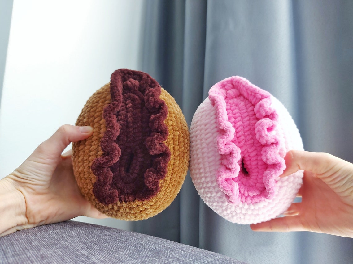 Crochet Plushie Vulva Pattern Crochet Vagina Pattern Etsy