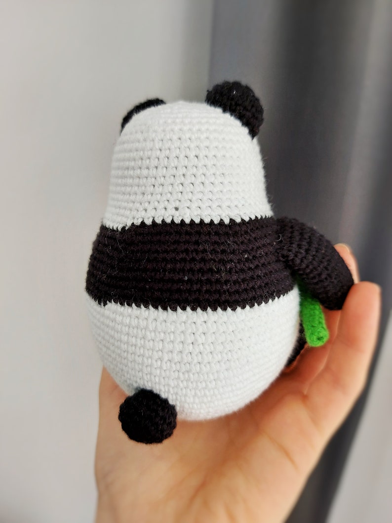 Crochet Panda Bear Toy Amigurumi Pattern Easy Crochet Toy Pdf | Etsy