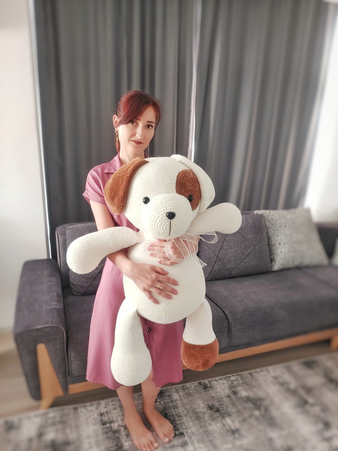 PDF Plush Big Dog Crochet Pattern Big Puppy Crochet Pattern - Etsy