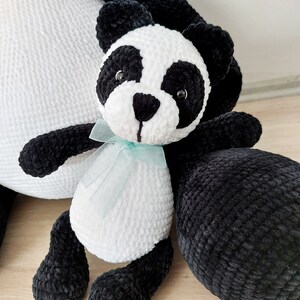 Crochet Panda Toy Pattern, Bear Crochet Toy Pdf Pattern, Crochet ...