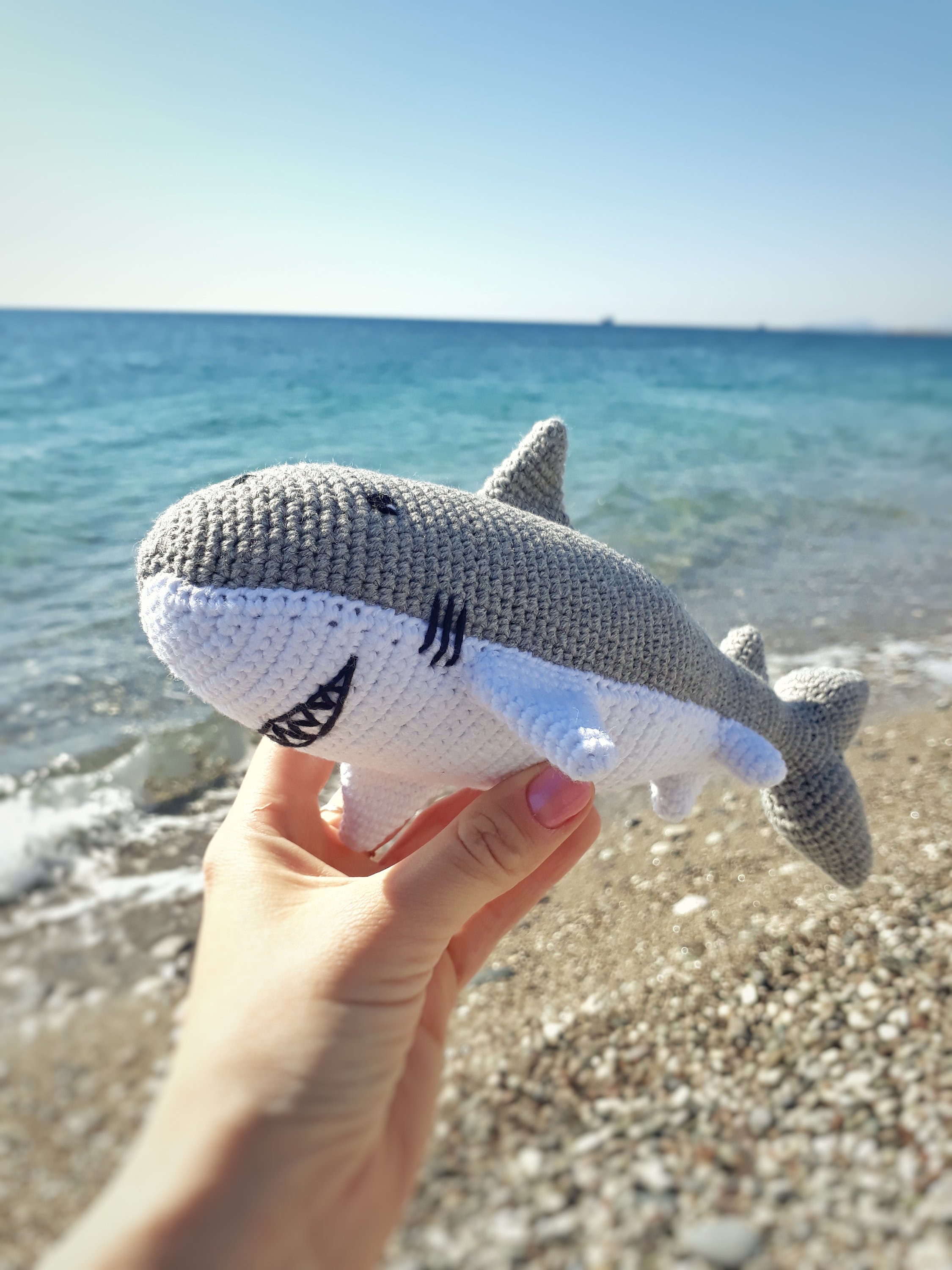PDF Shark Crochet Pattern Shane the Shark Crochet Pattern | Etsy