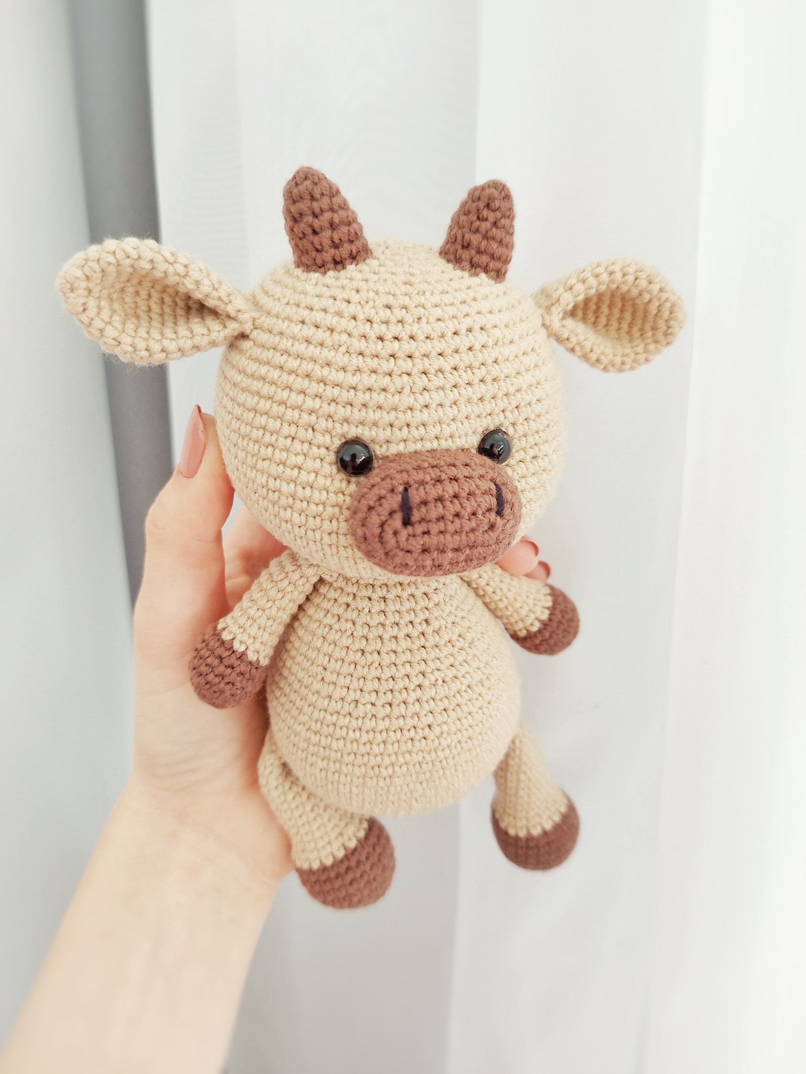Crochet Cow Toy Pattern CROCHET PDF PATTERN english - Etsy