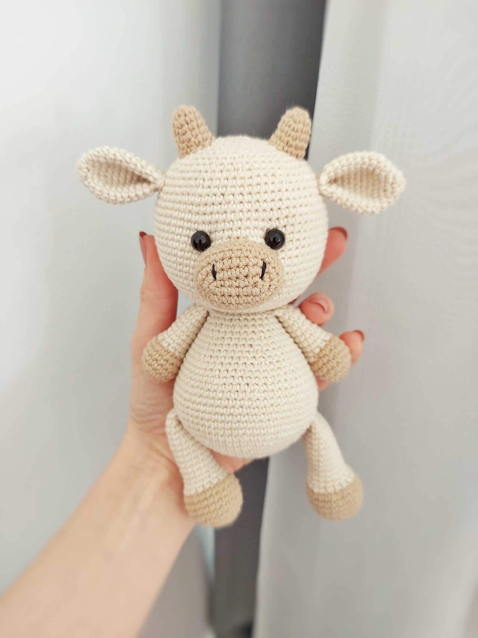 Crochet Cow Toy Pattern CROCHET PDF PATTERN english - Etsy