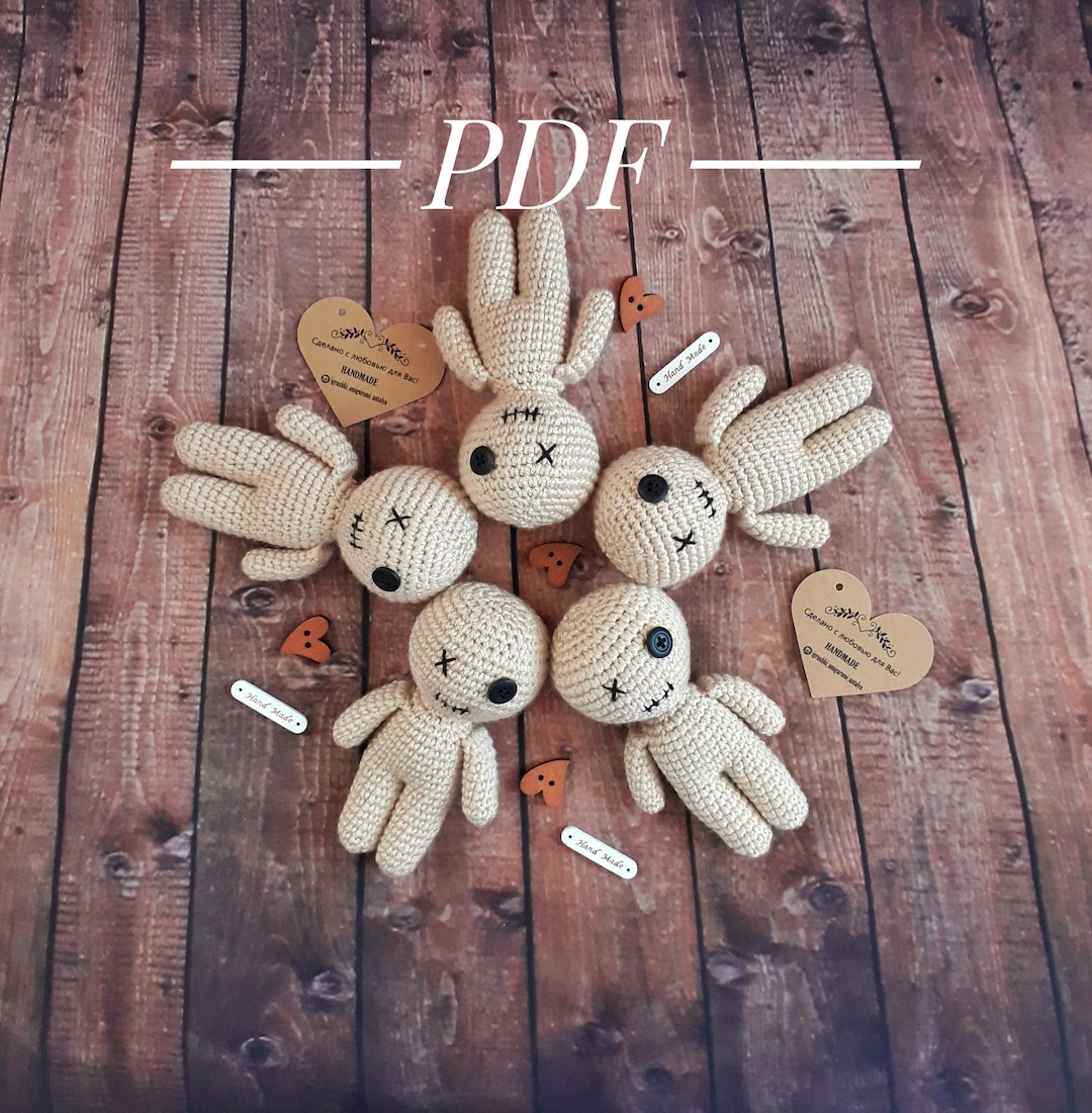 Voodoo Pattern Pdf, Crochet Doll Pattern, Doll Pattern, Voodoo Gift ...