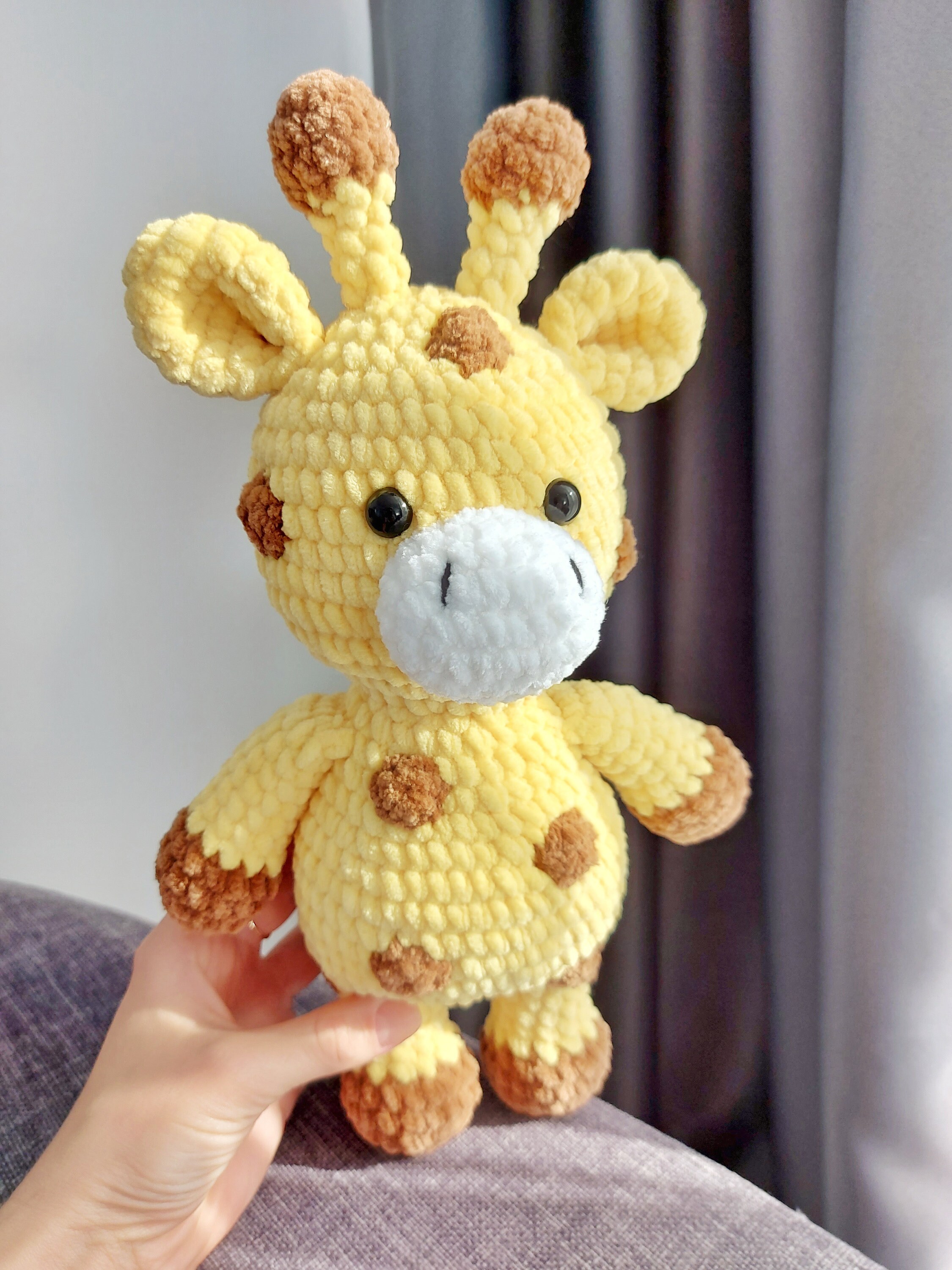PDF Plush Giraffe Crochet Pattern Geoff the Giraffe Crochet - Etsy