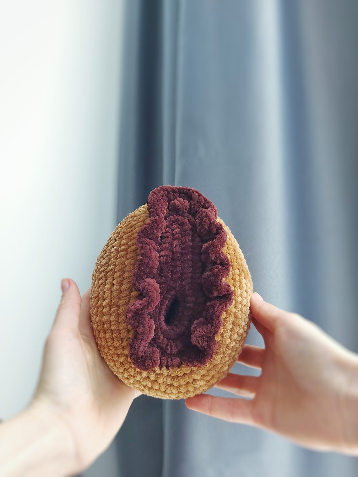Crochet Plushie Vulva Pattern Crochet Vagina Pattern Etsy