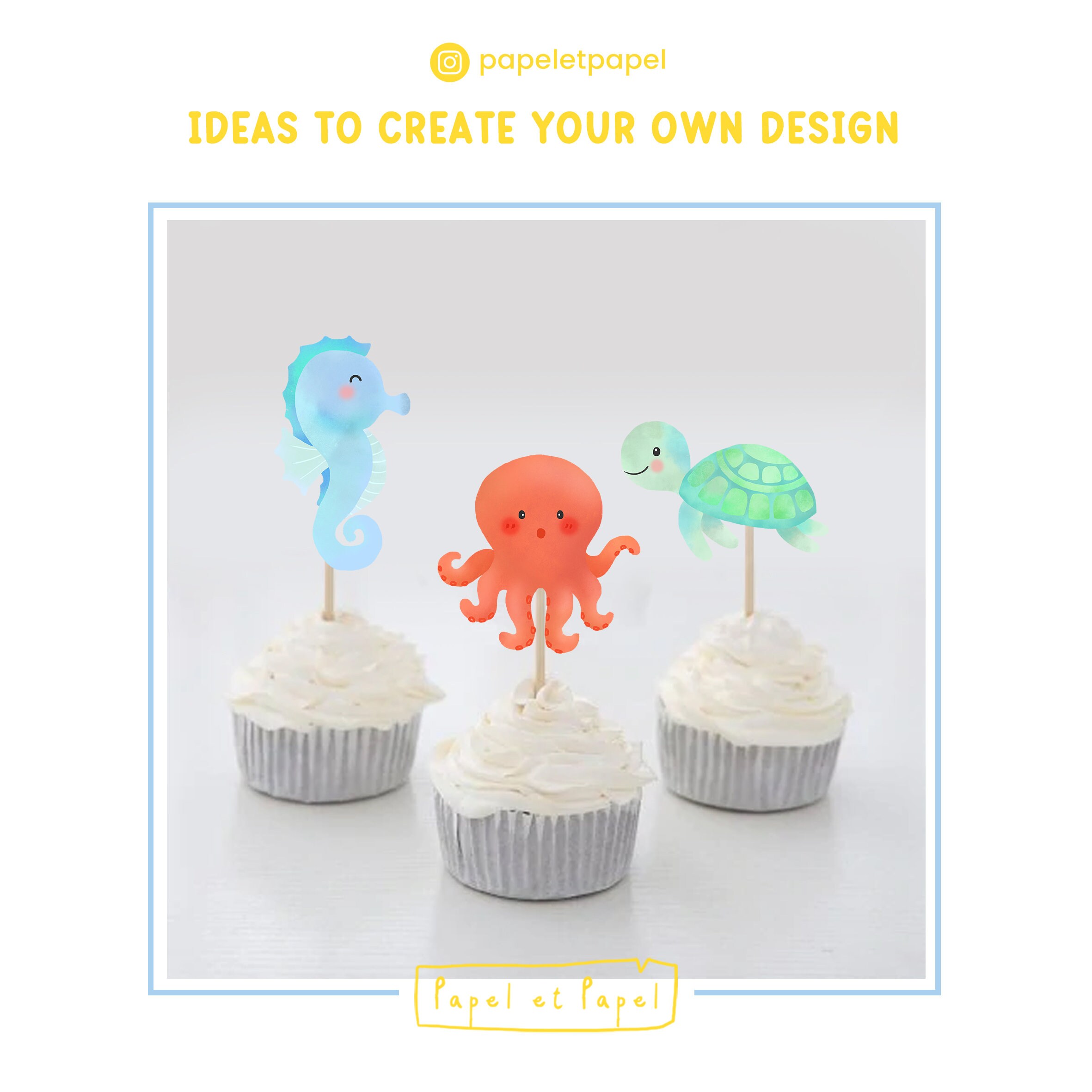 Under the Sea Clipart Underwater Creatures Sea Creatures - Etsy