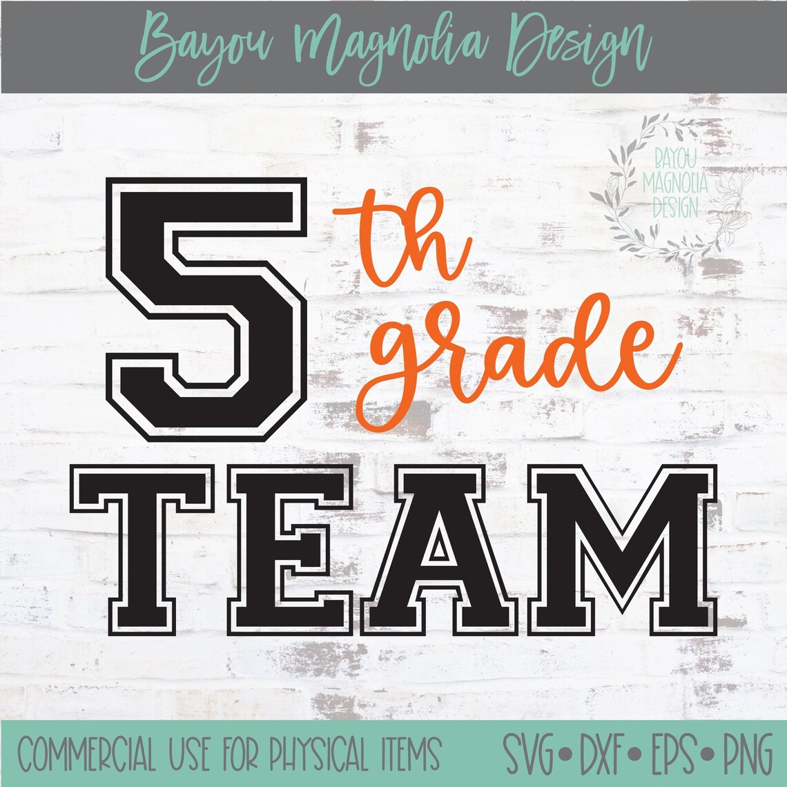 5th Grade Team SVG Fifth Grade Team SVG 5th Grade Teacher - Etsy